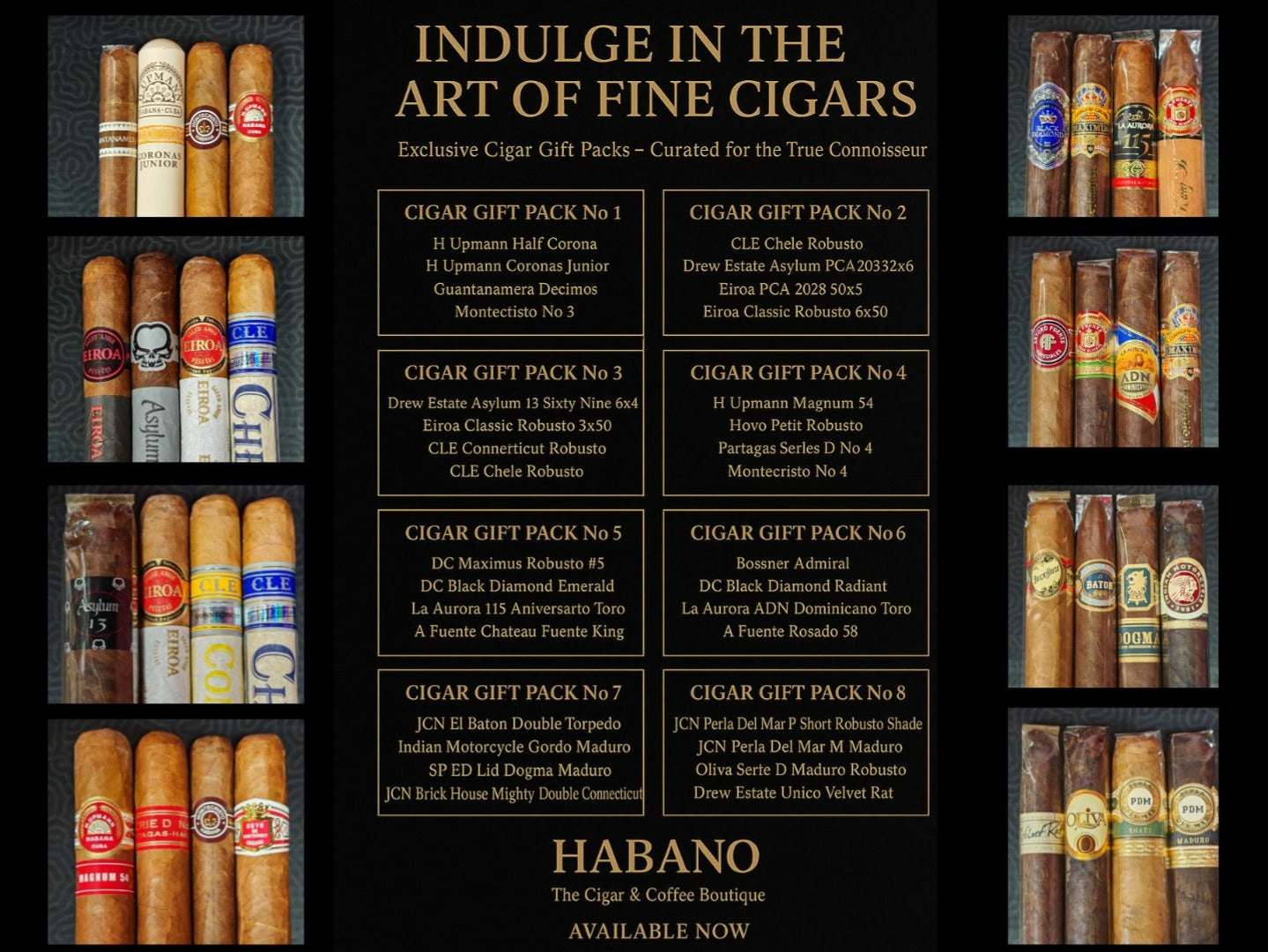 CIGAR GIFT PACKS – HABANO CIGAR & COFFEE BOUTIQUE